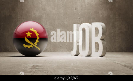 Angola High Resolution Job Concept Stock Photo - Alamy