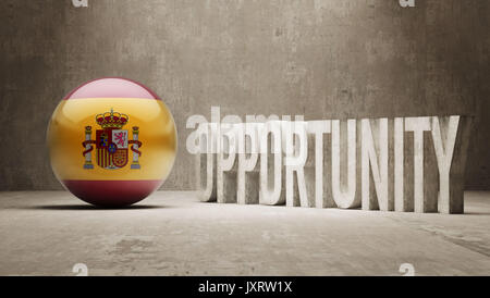 Spain High Resolution Opportunity Concept Stock Photo - Alamy
