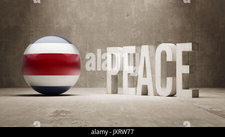 Costa Rica High Resolution Peace Concept Stock Photo - Alamy