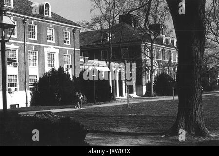 Buildings General, Homewood, Mergenthaler Hall, Remsen Hall Exterior of ...
