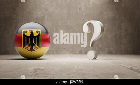 Germany High Resolution Question Mark Concept Stock Photo - Alamy