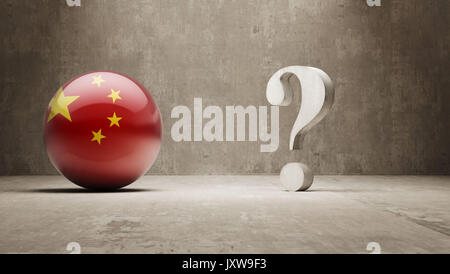 China High Resolution Question Mark Concept Stock Photo - Alamy