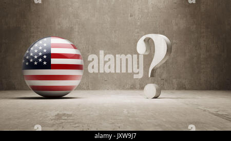 United States High Resolution Question Mark Concept Stock Photo - Alamy