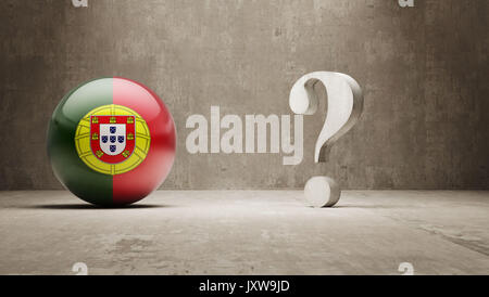 Portugal Question Mark Stock Photo - Alamy
