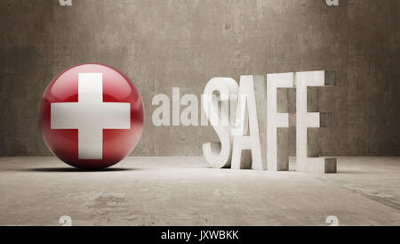 Switzerland High Resolution Safe Concept Stock Photo - Alamy