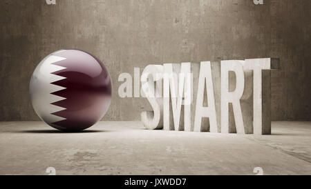 Qatar High Resolution Smart Concept Stock Photo - Alamy