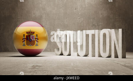 Spain High Resolution Solution Concept Stock Photo - Alamy