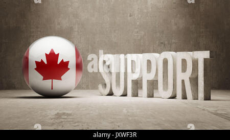 Canada High Resolution Support Concept Stock Photo - Alamy