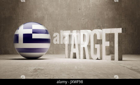 Greece High Resolution Target Concept Stock Photo - Alamy