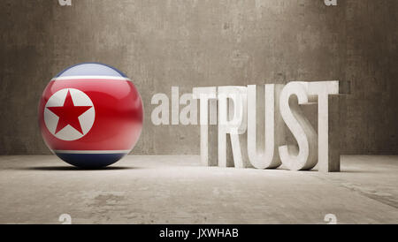 North Korea High Resolution Trust Concept Stock Photo - Alamy
