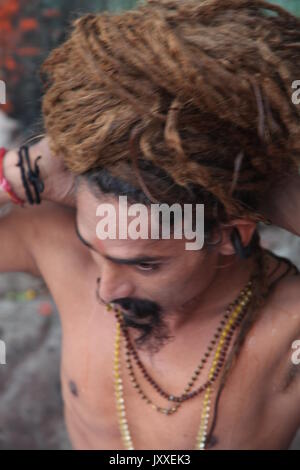 Very long Hair Hindu Swami, Sadhu Holy Man, Sadhu, Swami, Babba ...