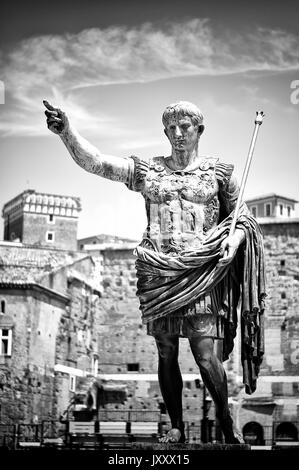 Roman emperor Augustus, symbol of power Stock Photo - Alamy