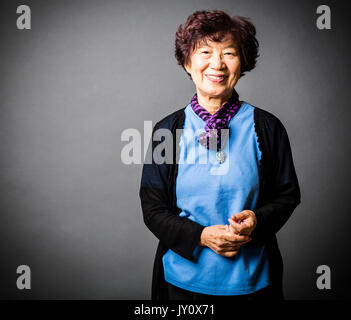 Beauty so enchanting. Studio shot of an attractive young woman twirling ...