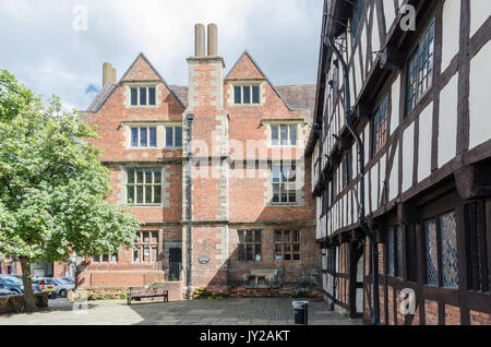 Rowley's House and Mansion in Shrewsbury home of William Rowley. In ...