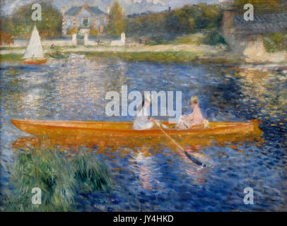 Pierre-Auguste Renoir - The Skiff (La Yole Stock Photo - Alamy