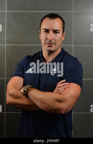 John Baines during the PyeongChang 2018 Olympic Winter Games photocall at Heriot Watt University ...
