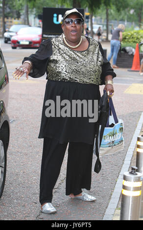 Sandra Martin outside ITV Studios Featuring: Sandra Martin Where ...
