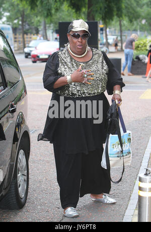 Sandra Martin outside ITV Studios Featuring: Sandra Martin Where ...