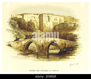 (BL) BRIDGE AND FORTRESS OF ERIVAN Stock Photo - Alamy