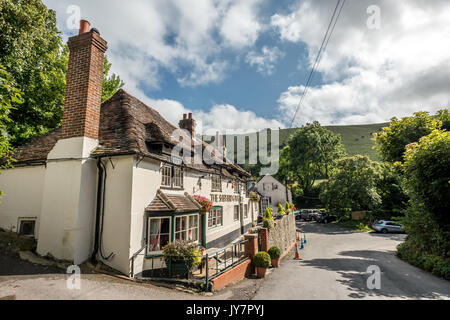The Shepherd and Dog pub in Fulking, East Sussex Stock Photo - Alamy