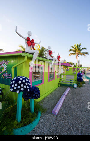 Art District in Matlacha, Florida, US Stock Photo - Alamy