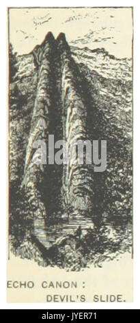 Devil's Slide in Utah is a geological formation known for its steep ...