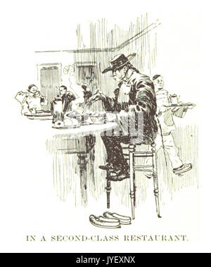 This 1898 illustration by Beck depicts a scene by the laundry, offering ...
