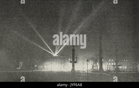 First World War 'Air Raids & Naval Bombardments' 1914-1918 Stock Photo ...