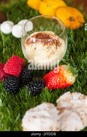 Gourmet fresh salad with chocolate Stock Photo - Alamy