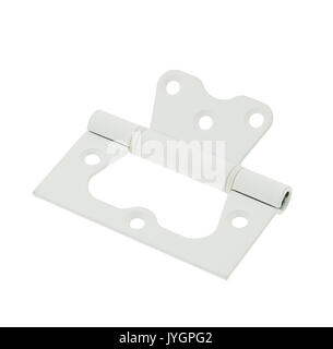 Simple door hinge Stock Photo - Alamy
