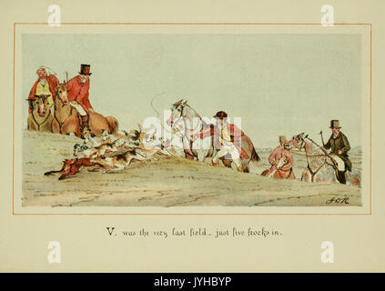 ABC of fox hunting (Plate 22 Stock Photo - Alamy