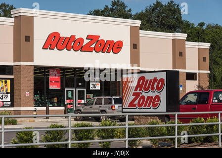 Autozone auto car parts store, OCALA, FLORIDA USA - OCTOBER 22, 2023 ...