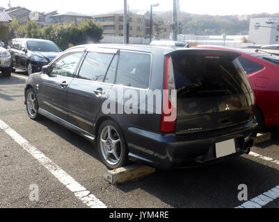 2nd generation Mitsubishi LANCER CEDIA WAGON RALLIART front Stock Photo ...