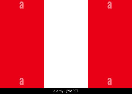 Isolated flag of Peru Stock Vector Image & Art - Alamy