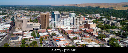 Aerial view of downtown Boise Idaho Stock Photo - Alamy
