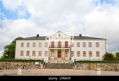 Exterior of the front architecture of Nääs Castle (Nääs Slott ...