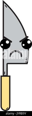 kawaii cute angry kitchen utensil Stock Vector Image & Art - Alamy