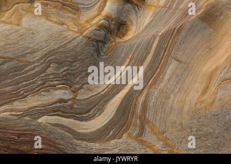 Sedimentary rocks with contour patterns Stock Photo - Alamy