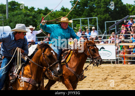 Exeter RAM Rodeo Exeter Ontario Canada Aug 2017. Barrel Racing Stock ...