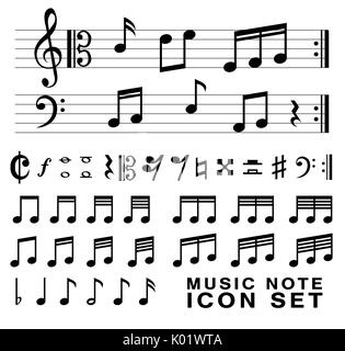 Music note symbol Stock Vector Image & Art - Alamy