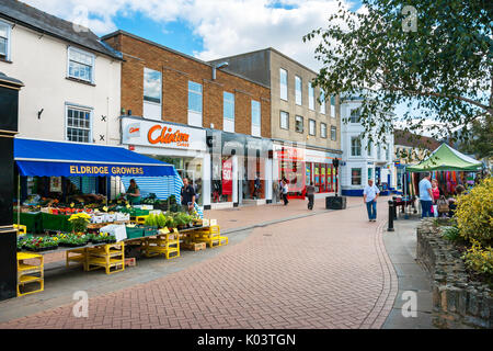 Bicester town center. Oxfordshire, England Stock Photo - Alamy