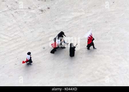 Bahrain protests and uprising in March 2011 during arab spring Stock ...