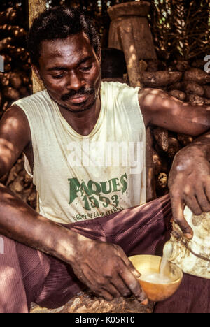 West Africa, Ivory Coast Man, 1797 Stock Photo - Alamy