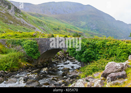 The 'Wishing Bridge' at the Gap of Dunloe, otherwise known as Bearna an ...