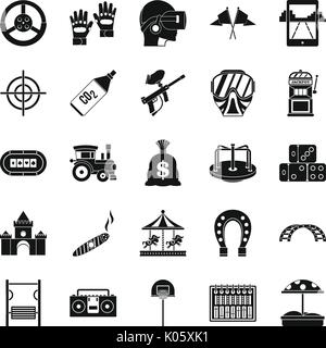 Active rest icons set, simple style Stock Vector Image & Art - Alamy