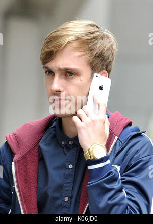 Charlie Alliston, 20, outside the Old Bailey in London, where he is ...