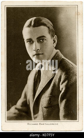RICHARD BARTHELMESS Actor Stock Photo - Alamy