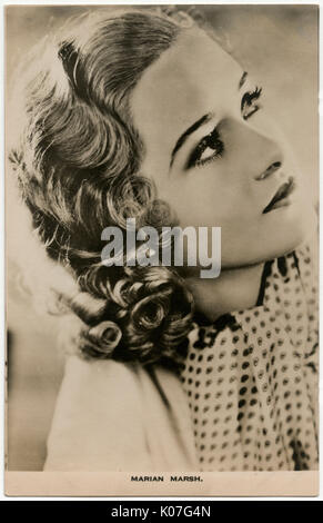 MARIAN MARSH Actress MARIAN MARSH Actress Stock Photo - Alamy