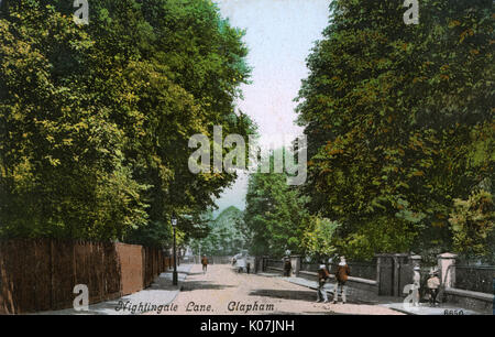 Nightingale Lane, Clapham South, London, SW12 Stock Photo - Alamy