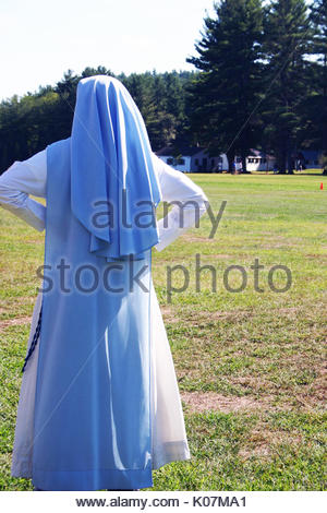 Close-up of a nun standing in the prayer position Stock Photo: 20847492 ...